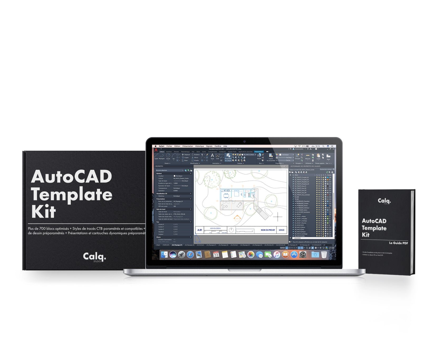 Autocad Template Kit - BASIQUE – Calq. studio